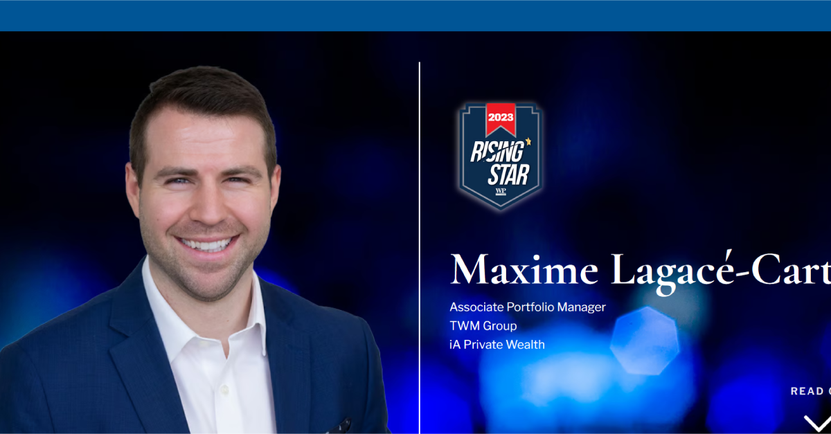 WPC Top 40 Under 40 Rising Stars 2023 - Maxime Lagacé-Carter WPC Top 40 ...
