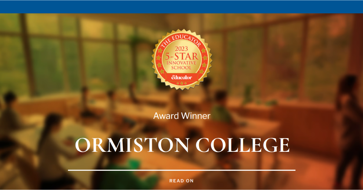 TE 5-Star Innovative Schools 2023 - Ormiston College TE 5-Star Innovative Schools 2023 ...