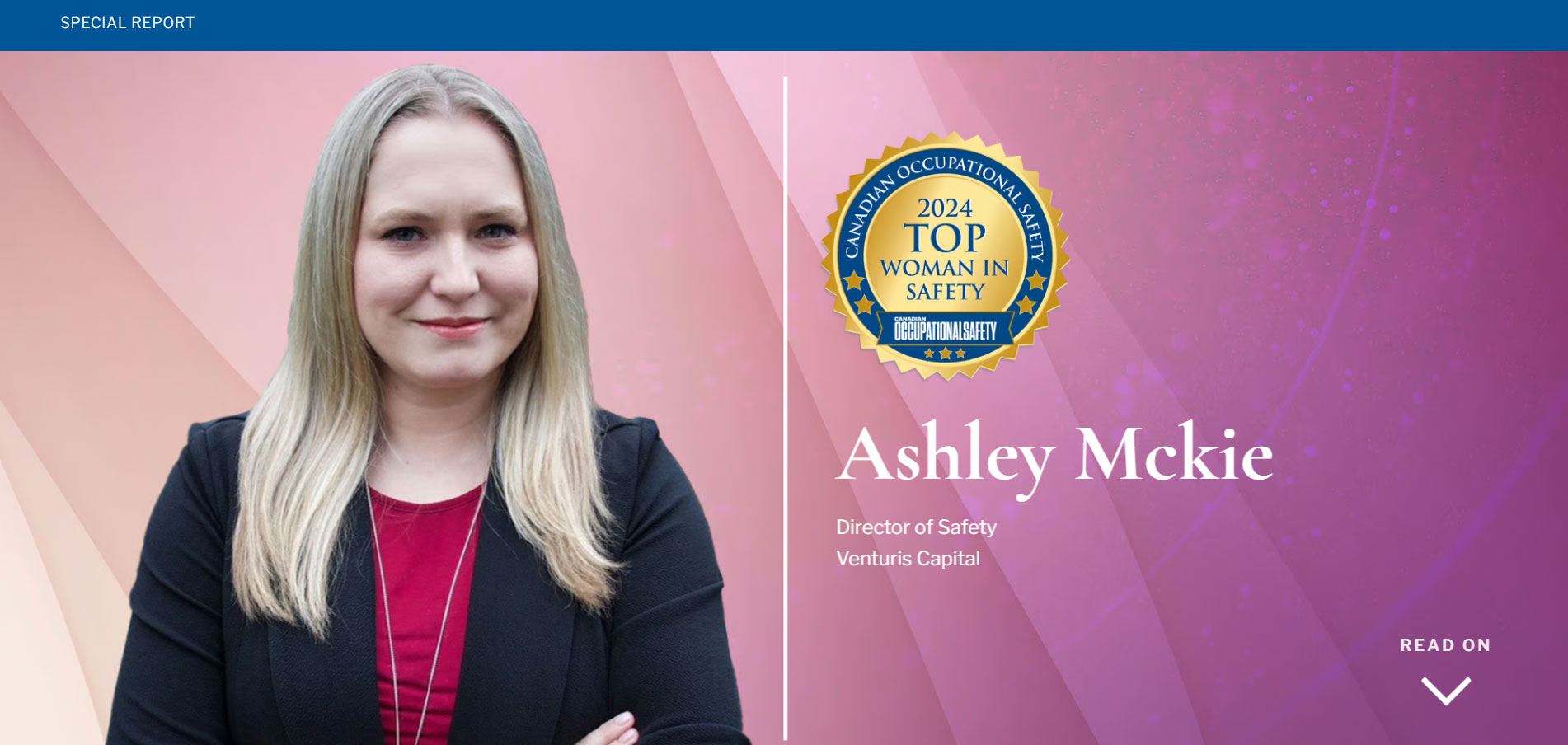 COS Top Women in Safety 2024 - Ashley Mckie COS Top Women in Safety ...