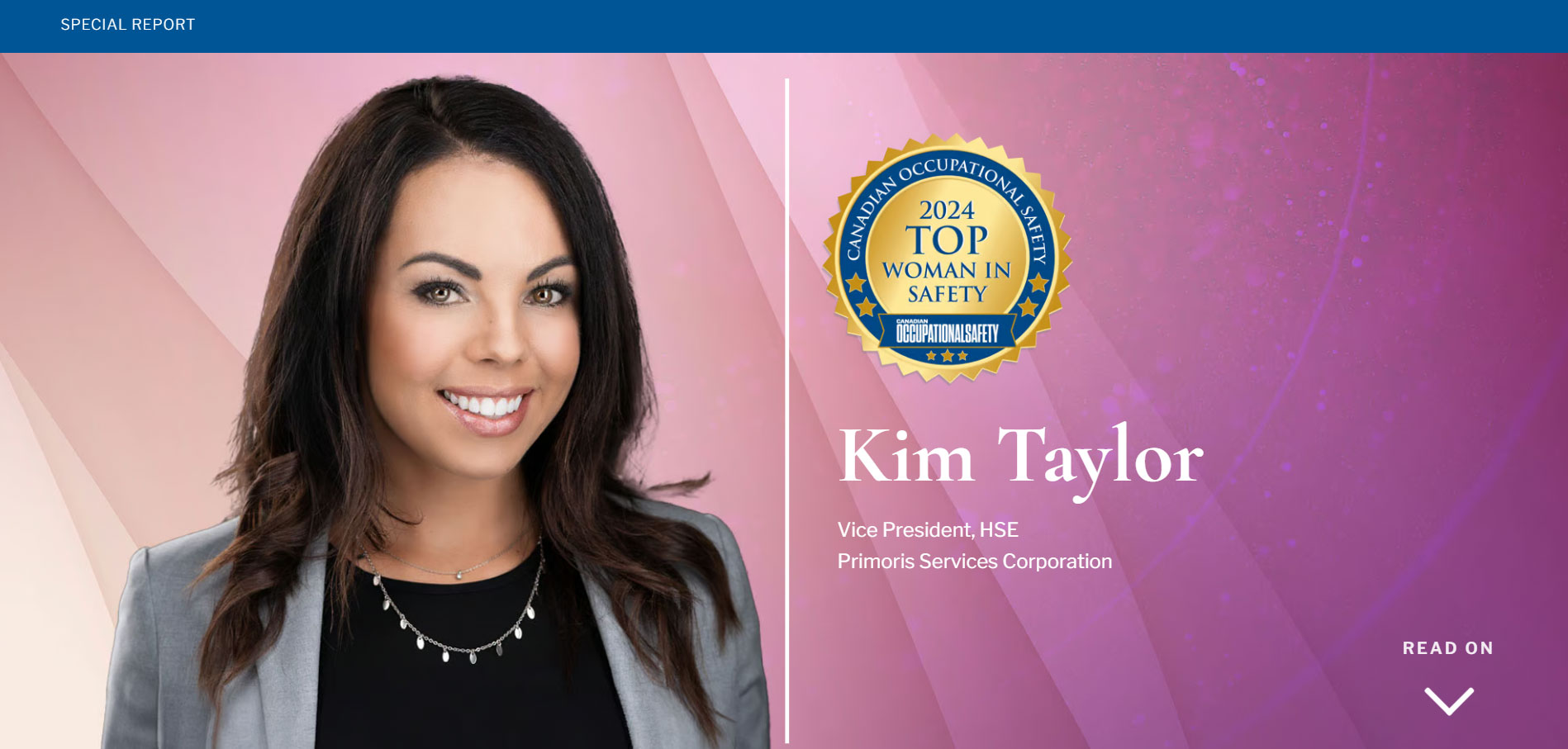 COS Top Women in Safety 2024 - Kim Taylor COS Top Women in Safety 2024 ...