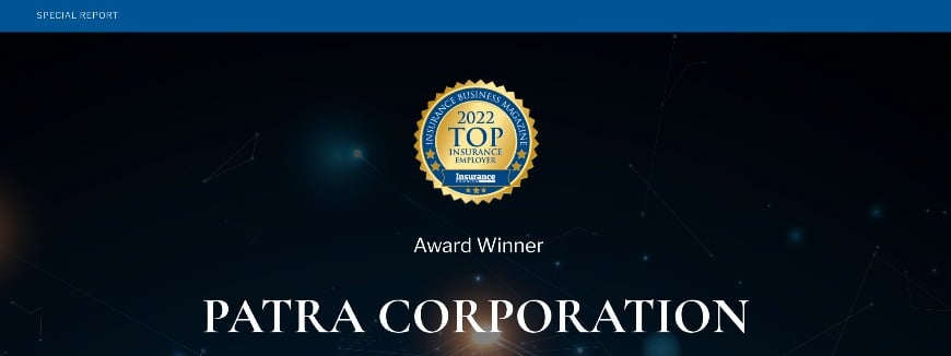 IBA Top Insurance Employers 2022 - PATRA CORPORATION
