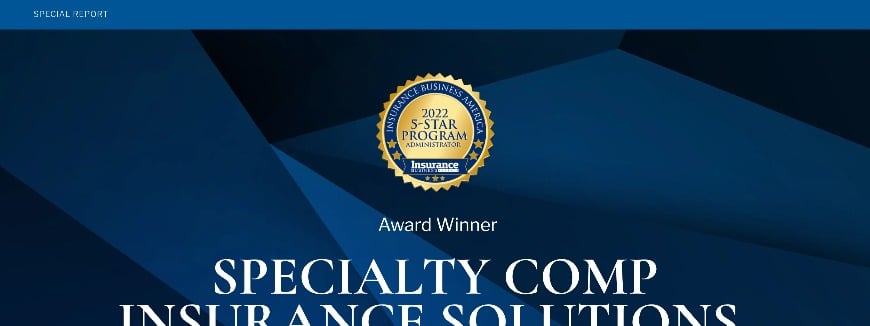 IBA 5-Star Program Administrators 2022 - SPECIALTY COMP INSURANCE SOLUTIONS