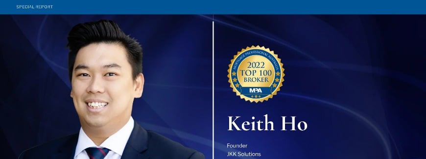 MPA Top 100 Brokers 2022 - Keith Ho