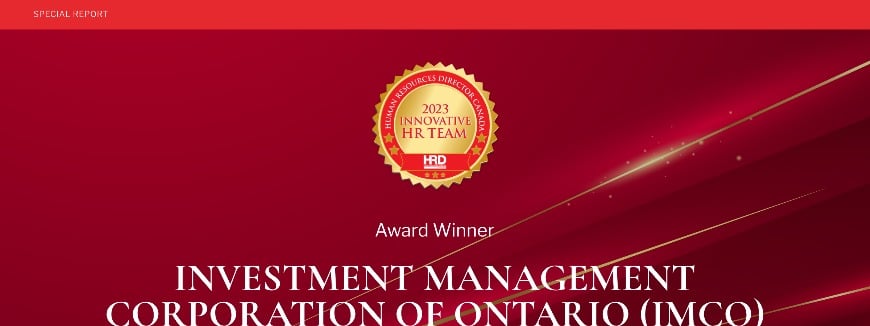 HRDC Innovative HR Teams 2023 - INVESTMENT MANAGEMENT CORPORATION OF ...