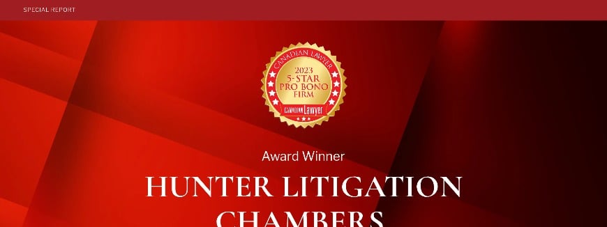 CL 5-Star Pro Bono Firms 2023 - Hunter Litigation Chambers CL 5-Star Pro Bono Firms 2023 ...