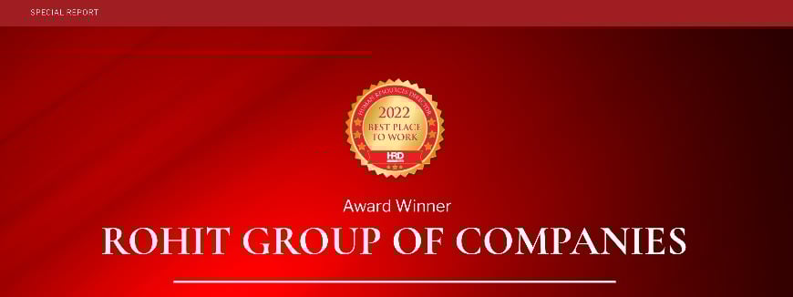 HRDC-Best Places to Work 2022-ROHIT GROUP OF COMPANIES HRDC-Best Places ...