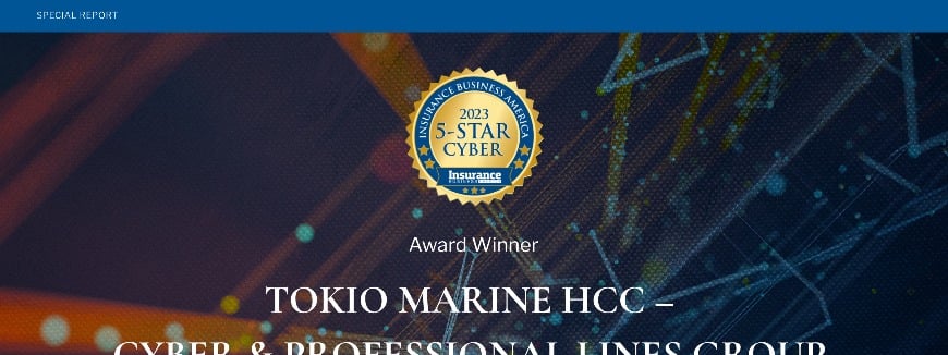 IBA 5-Star Cyber 2023 – TOKIO MARINE HCC – CYBER & PROFESSIONAL LINES GROUP IBA 5-Star Cyber ...