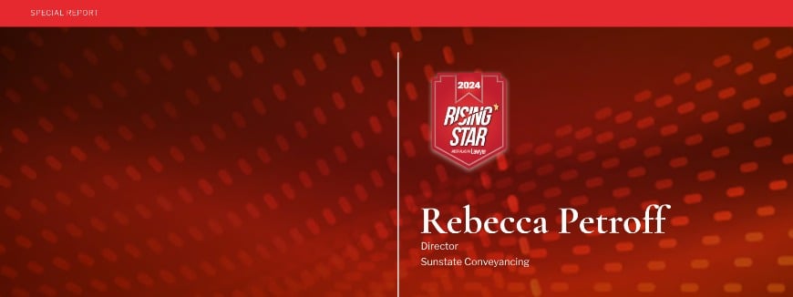 AL Rising Stars 2024 - Rebecca Petroff AL Rising Stars 2024 - Rebecca ...