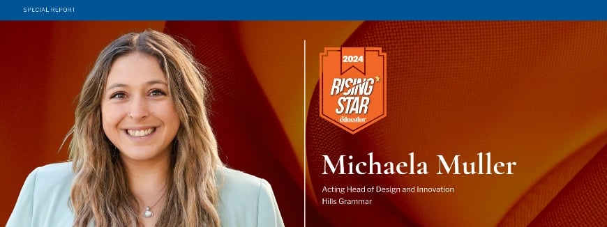 TE Rising Stars 2024 - Michaela Muller TE Rising Stars 2024 - Michaela Muller