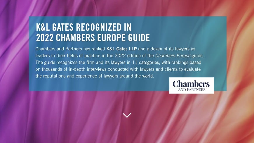 2022 Chambers Europe Guide