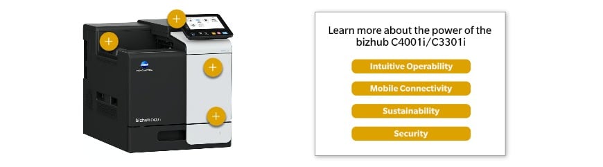 bizhub C4001i / C3301i Desktop