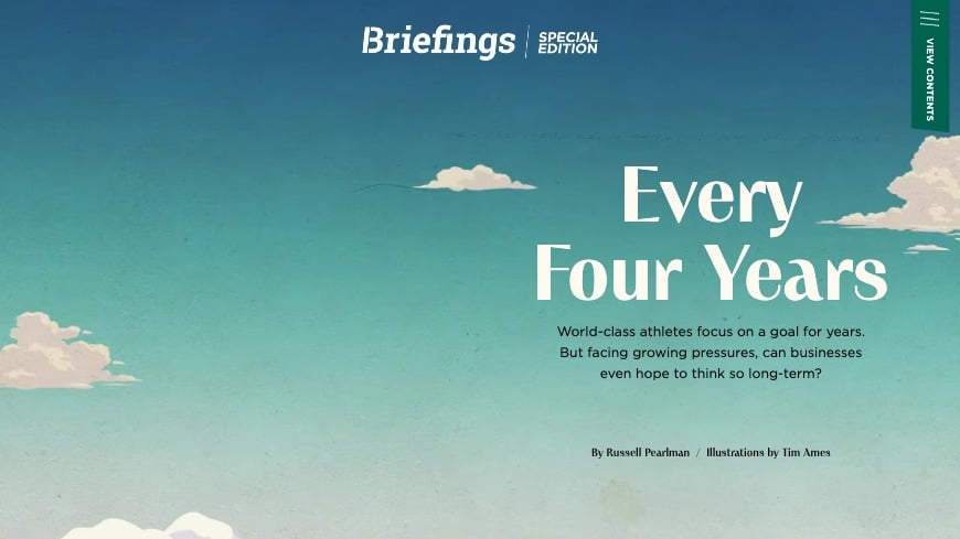 Every Four Years - Cover Story