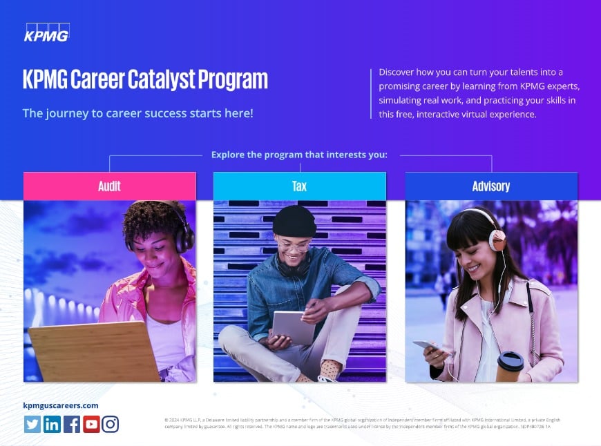 Career Catalyst KPMG, Career, skills, tax, audit, advisory, talent ...