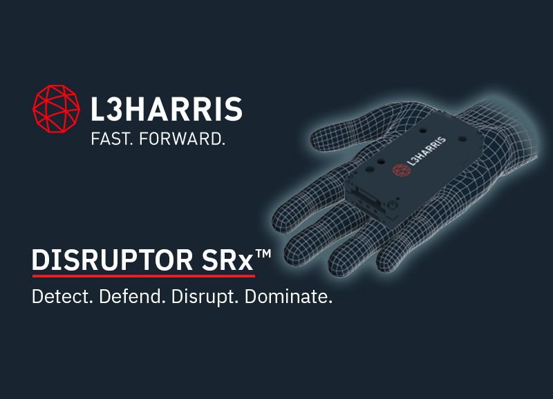 Disruptor SRx™ L3Harris, Space and Airborne Systems, electronic warfare ...
