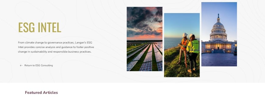 ESG INTEL - Landing Page Copy