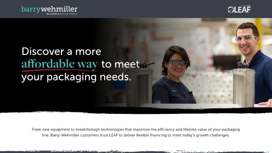 Barry Wehmiller - Packaging - Landing Page - DVM