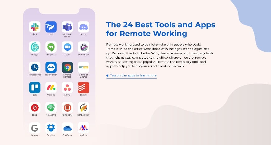 remote working apps Copy
