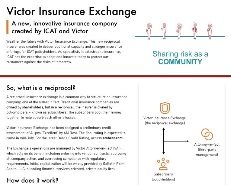 Victor Insurance Exchange