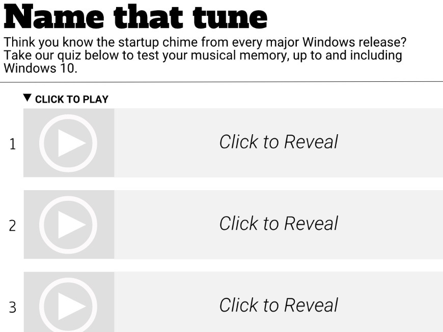 Windows Opening Chime Quiz