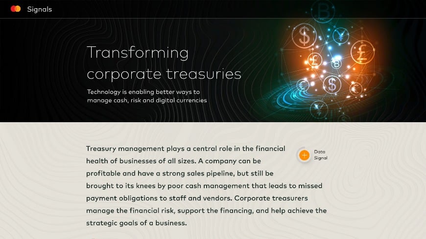 Signals | Transforming corporate treasuries