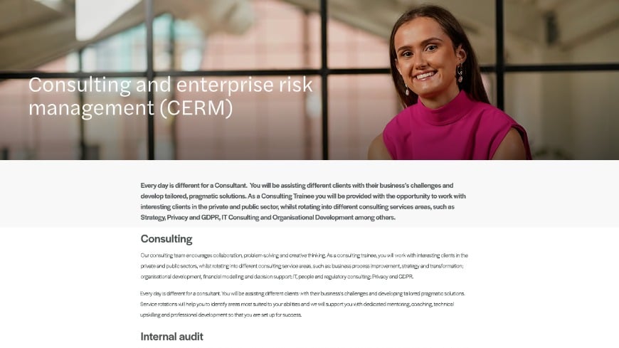 Consulting and enterprise risk management (CERM) - Rebrand 2024