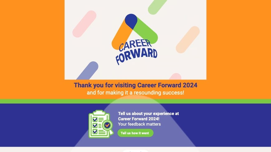 Career Forward 2024 Website Workforce, career, future, innovation, job ...