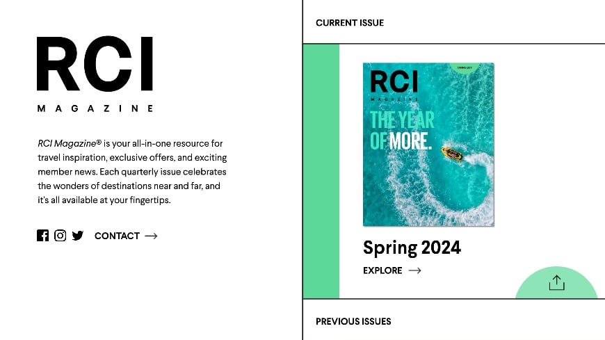 RCI Magazine | Issue Library