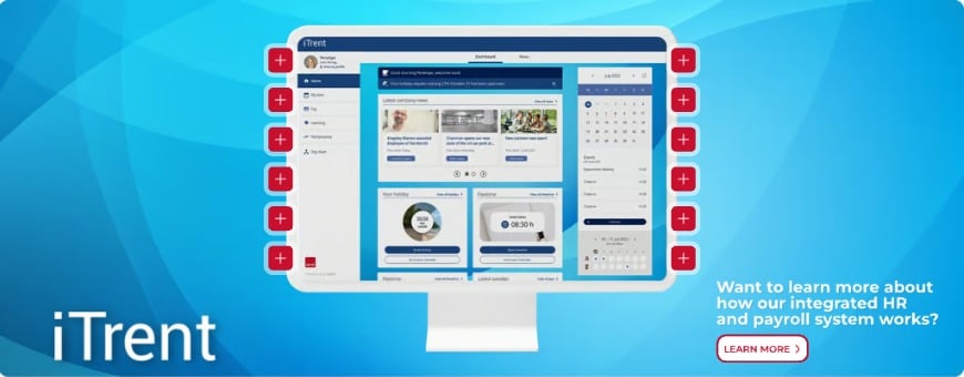 iTrent Infographic iTrent HR and payroll benefits