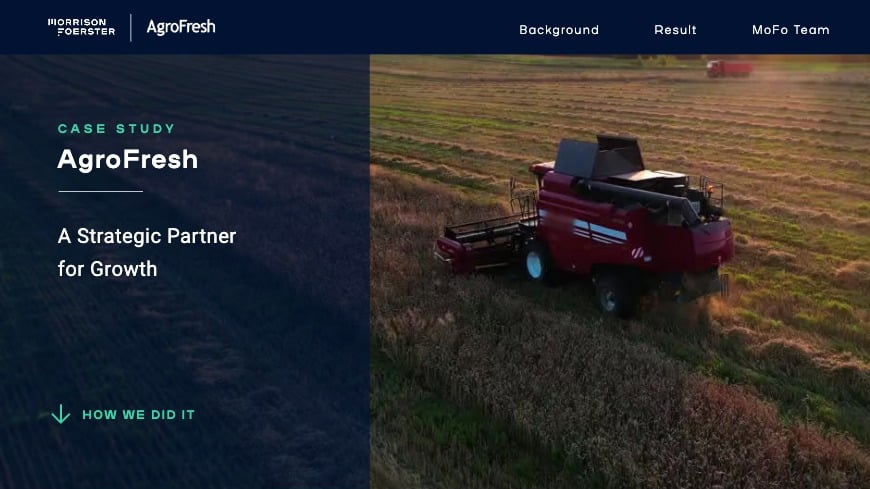 Food+Ag Case Study - AgroFresh