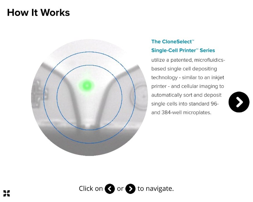 How it works - CloneSelect Single-Cell Printer f.sight c.sight 2019