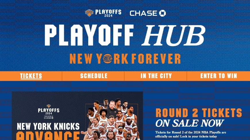 2024 Knicks Playoff Hub New York Knicks NBA Playoffs