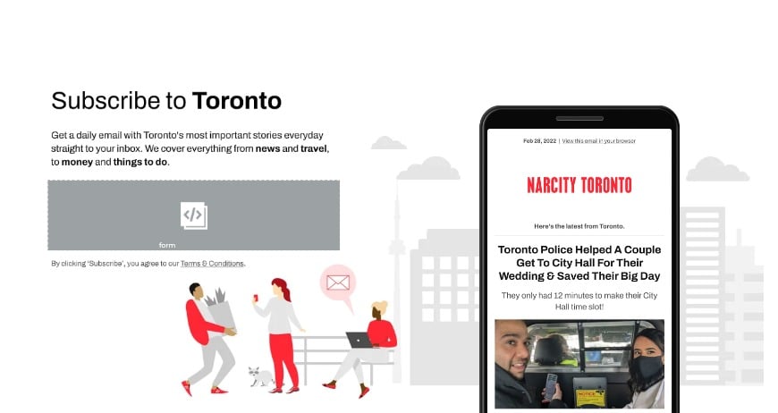 Narcity Toronto (paid campaigns)