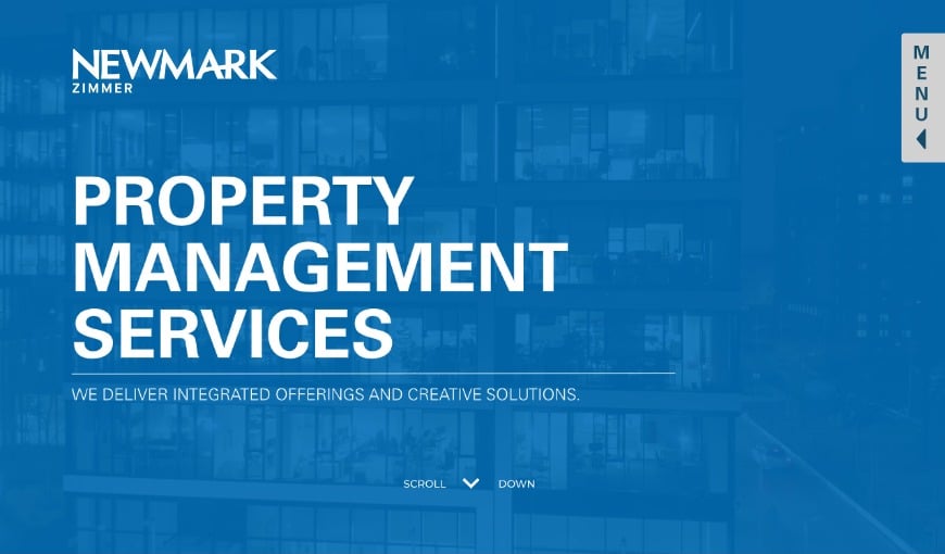 Property Management Splash Page