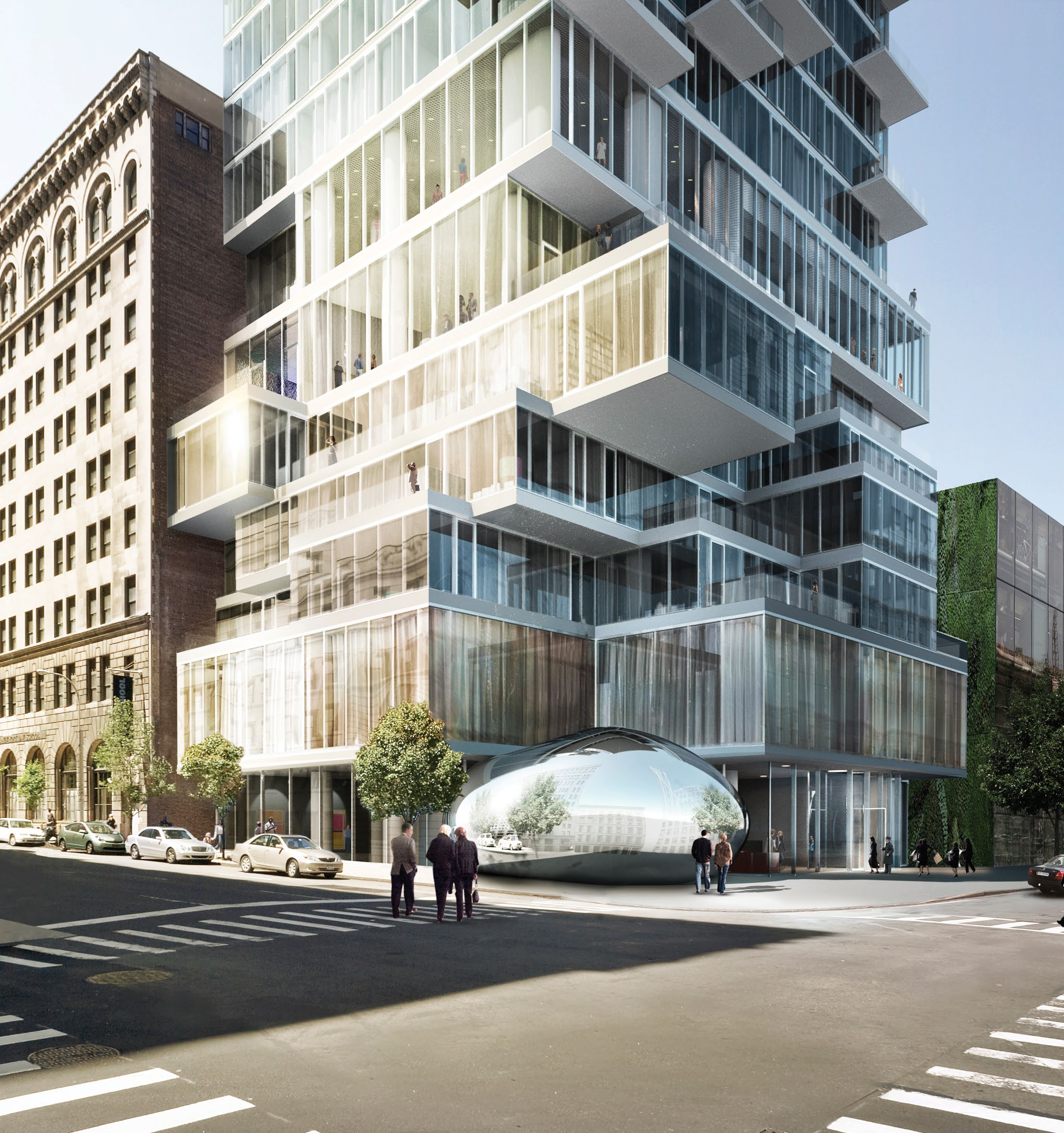 56 Leonard Street 56 LEONARD STREE, Jenga Building,