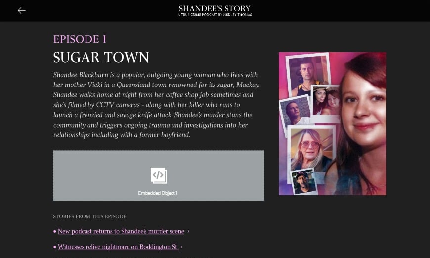 Shandee's Story - Episode 1