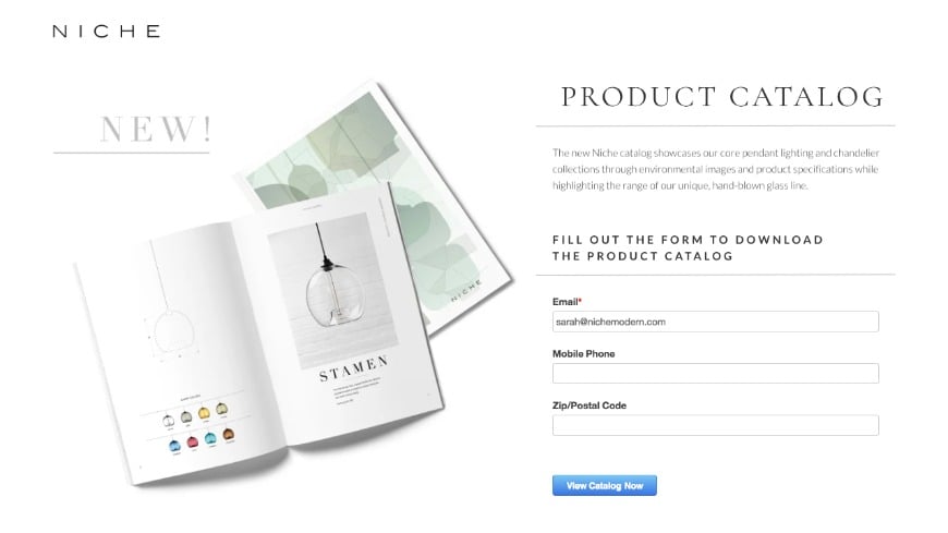 2018 Core Collection Catalog Landing