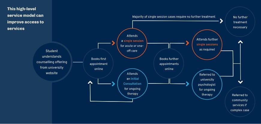 University Health service model