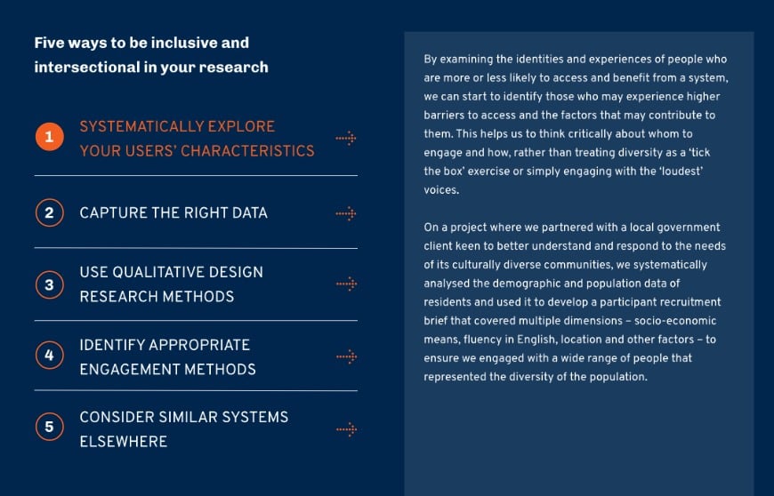 Five ways to be inclusive and intersectional in your research