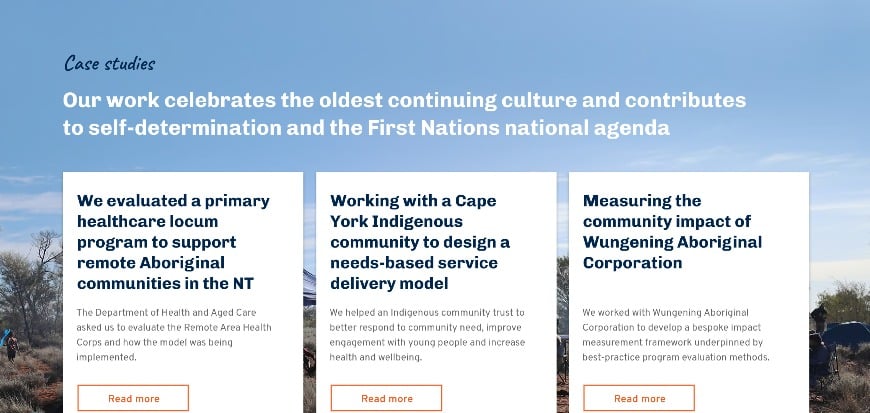 First Nations Practice Group - CASE STUDIES