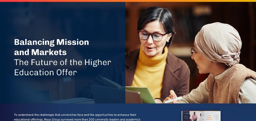 Balancing Mission and Markets Report Nous Group University COO Survey ...