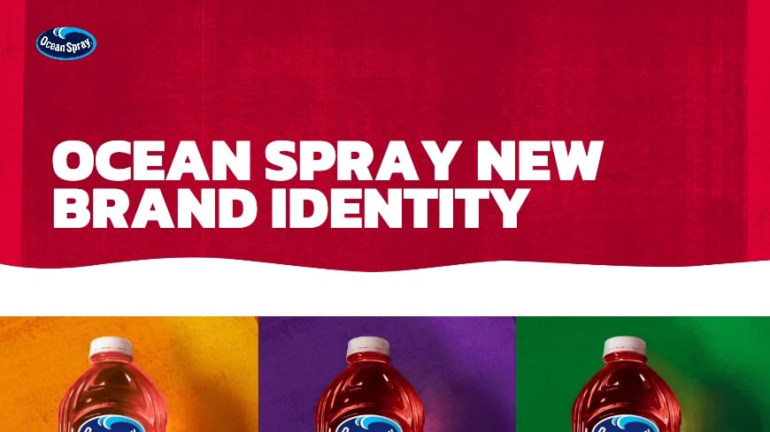 Ocean Spray | Brand Identity Ocean Spray | Brand Identity