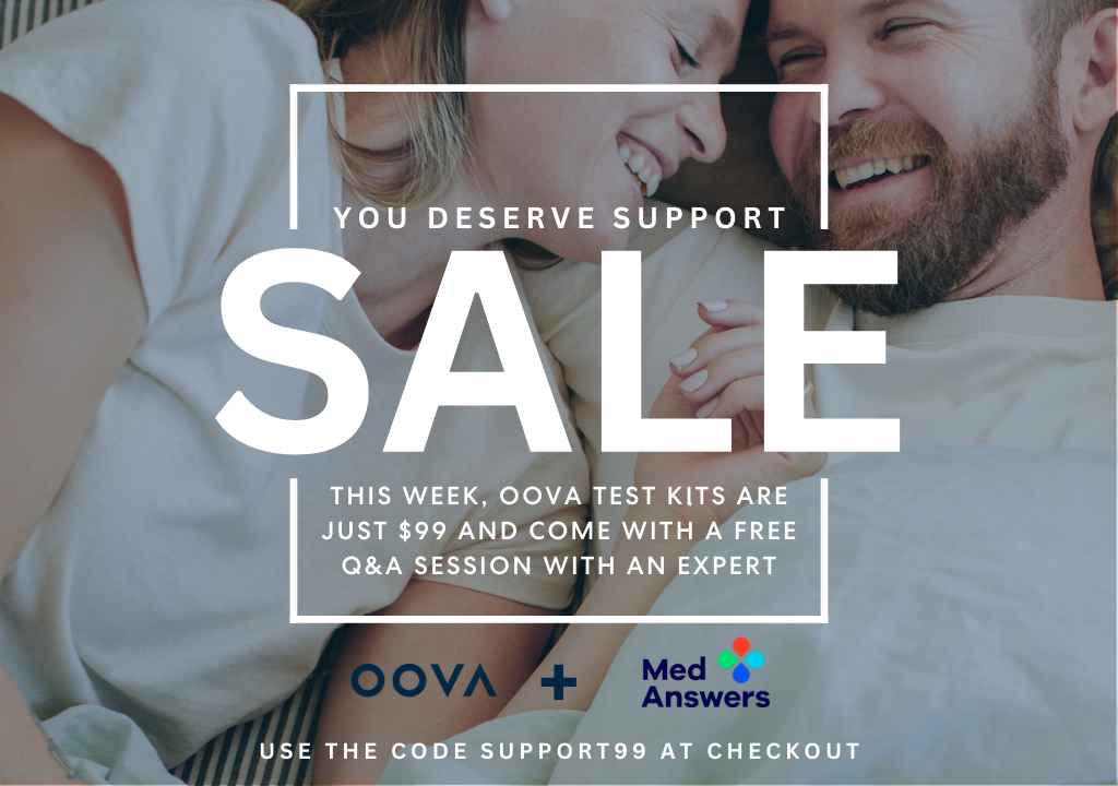 NIAW Landing Oova Kit Discount for National Infertility Awareness Week