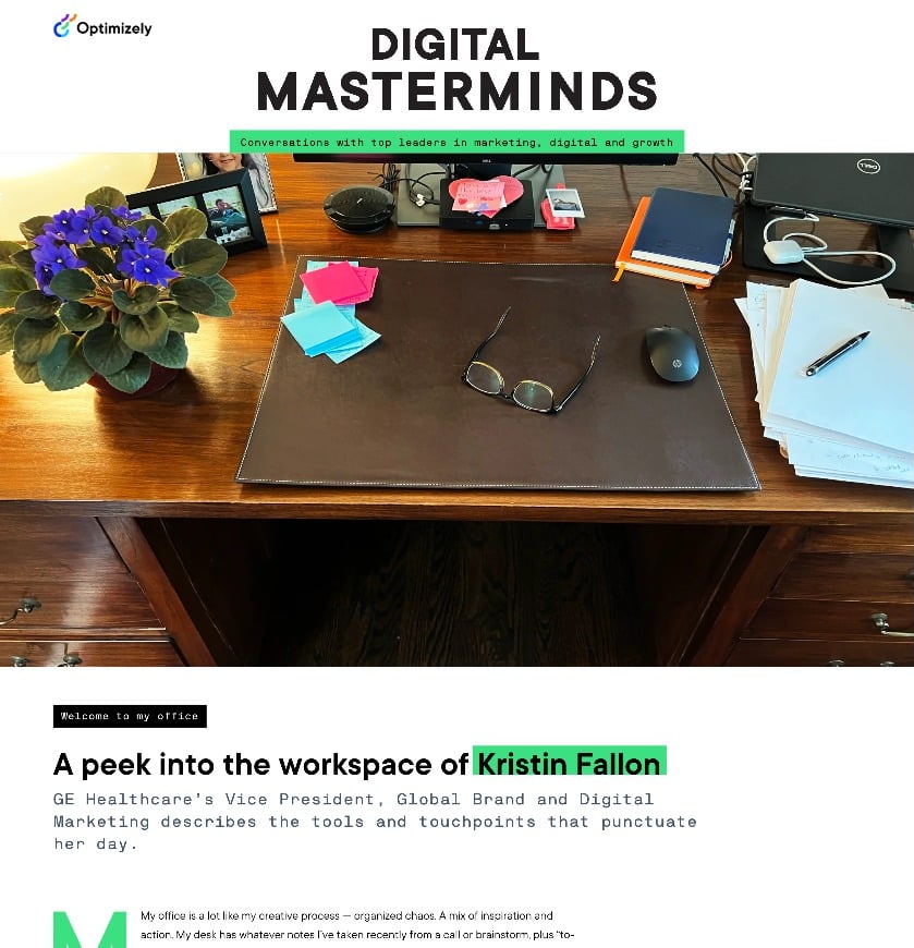 Kristin Fallon - Office - Article