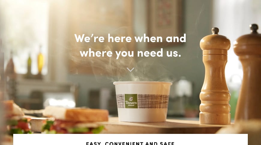 Off Prem Response Legacy Panera Bread Delivery Rapid Pick Up