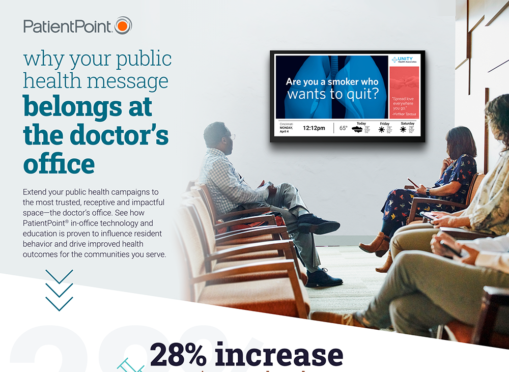 Public Health Messaging Solutions | PatientPoint Public Health ...