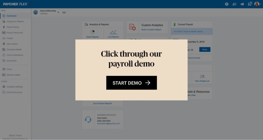 Run Payroll Demo SEM
