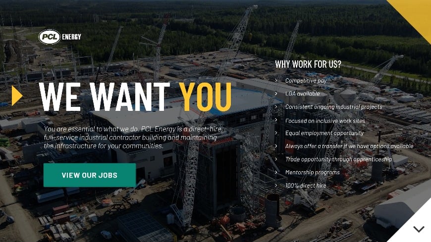 We Want You | PCL Energy