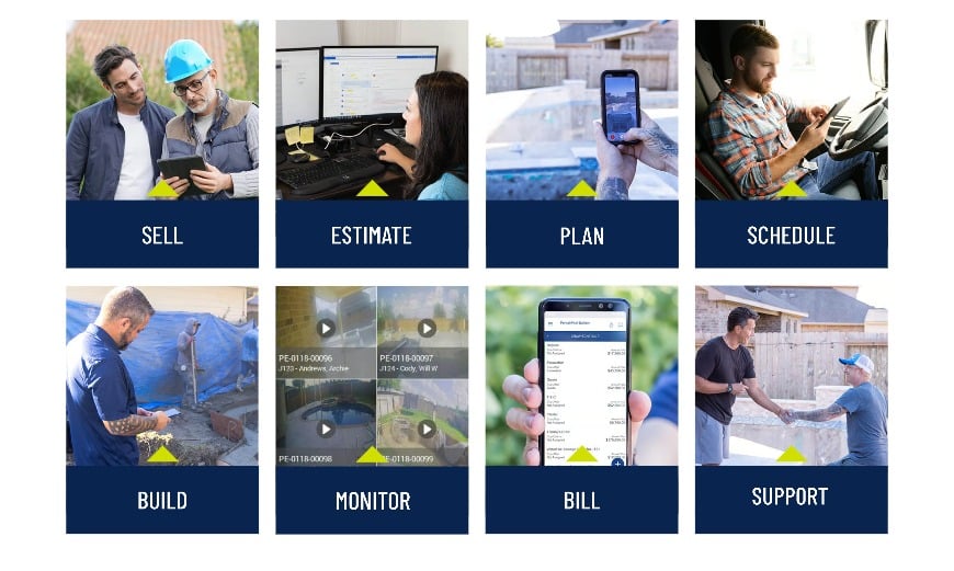 Pool Builder Landing Page