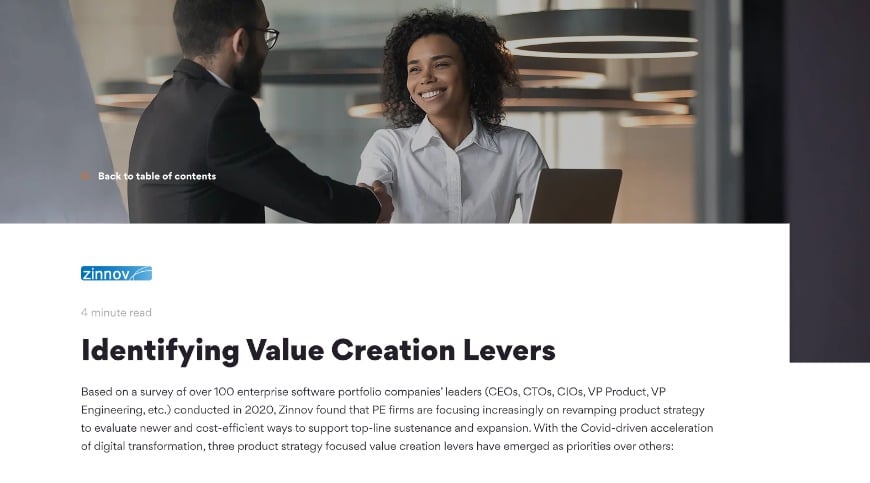 Identifying Value Creation Levers