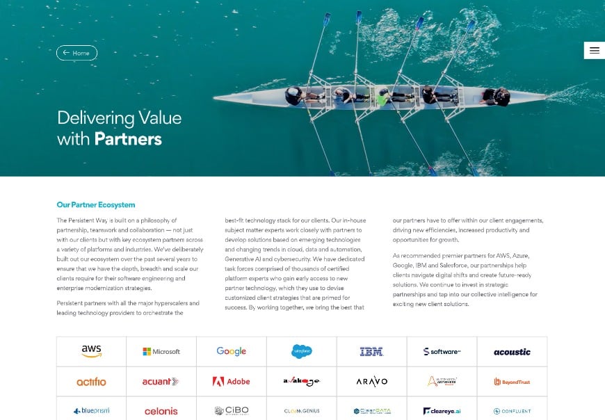 Delivering Value with Partners